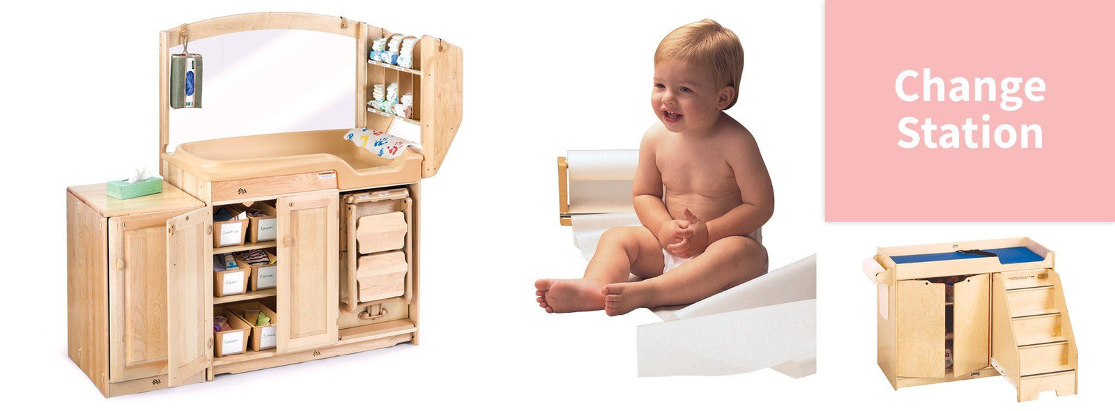 Change Stations and Tables – Louise Kool & Galt