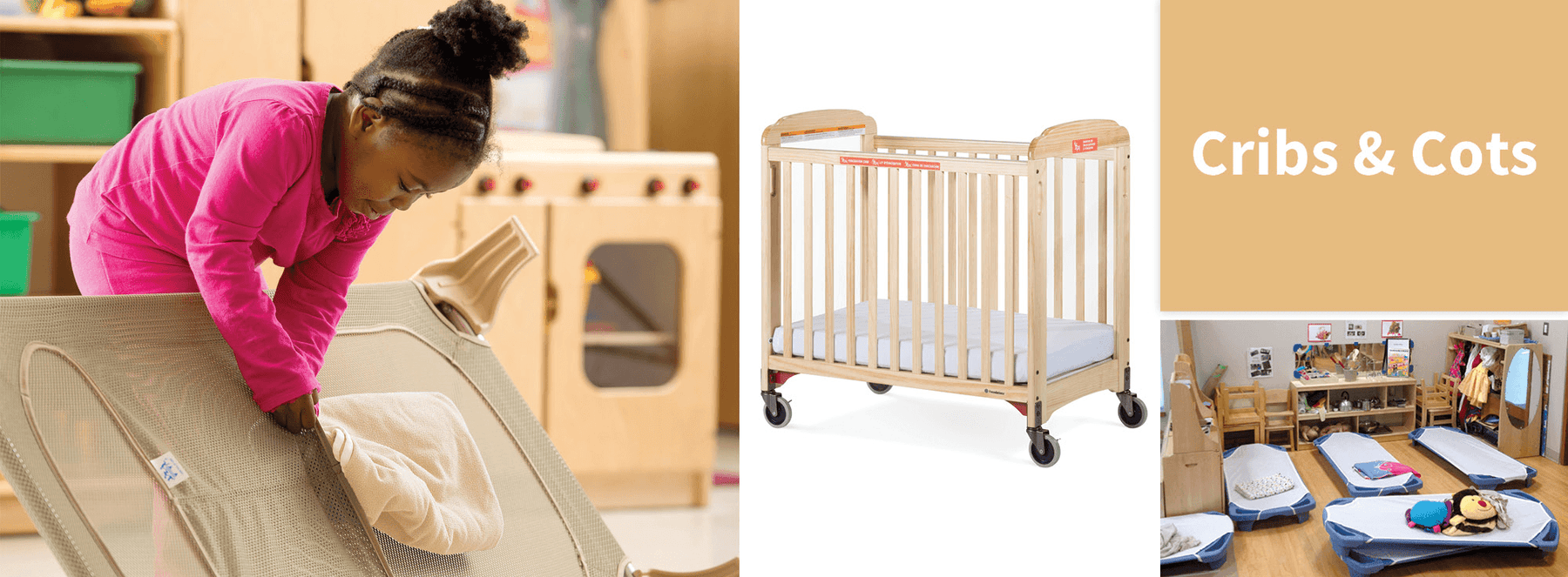 Cribs and Cots for Child Care Centres or Schools – Louise Kool & Galt
