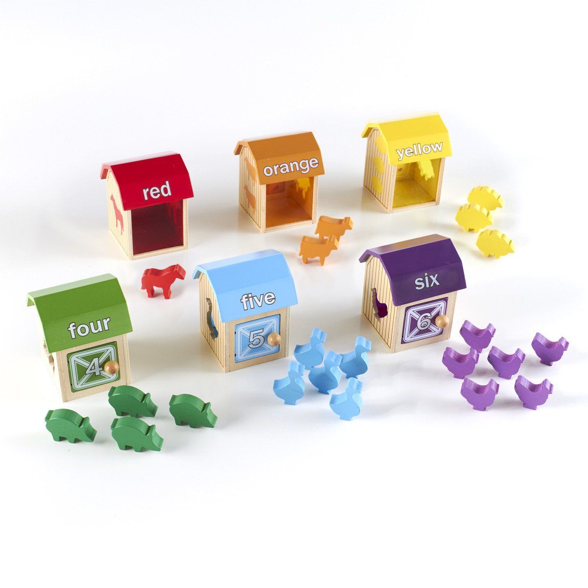 Barnyard Activity Boxes - 28 Pieces – Louise Kool & Galt