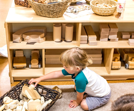 Fixed Shelf 4' x 24" by Community Playthings – Louise Kool & Galt