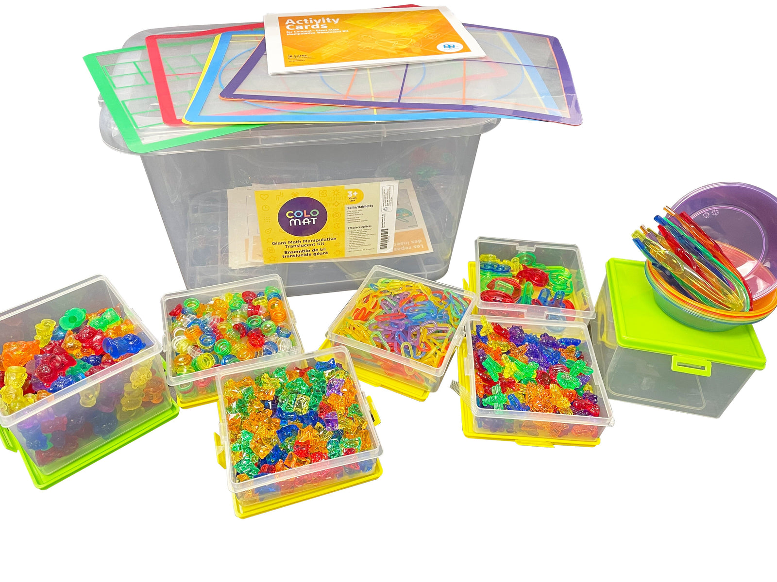 Giant Translucent Manipulatives Kit canada – Louise Kool & Galt